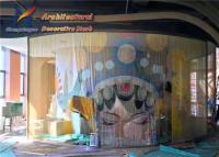 China Creative Space Image Aluminum Chain Curtain Screen Indoor Outdoor Decoration Logo for sale