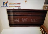 China Image Door 1.6mm Aluminium Chain Fly Screen Brand Words Logo Office for sale