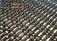 China Handcrafted Steel Crimped Wire Mesh Partitions Decorative Interior Cladding for sale
