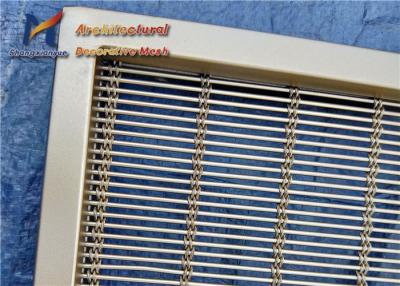 China 436 Cladding Stainless Steel Cable Mesh 36mm Facade Dividers for sale