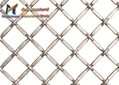 China SS316 Decorative Woven Wire Mesh Pattern 1.8mm Antique Brass for sale