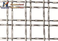China 2.0mm Ceiling Architectural Woven Wire Mesh Electrolytic Polishing for sale