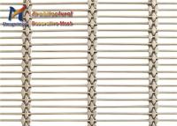 China SS304 Wire Mesh Railing Infill Panels 2mm Laminated Glass Metal Mesh for sale