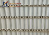 China SS304 Wire Mesh Railing Infill Panels 2mm Laminated Glass Metal Mesh for sale
