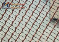 China Wall Decorative Metal Mesh Sheets 8mm Decorative Brass Mesh Screen for sale