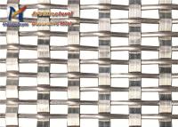 China Drapery Barrette 4.5mm Woven Wire Mesh Fabric Railing Infill for sale
