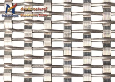 China Drapery Barrette 4.5mm Woven Wire Mesh Fabric Railing Infill for sale