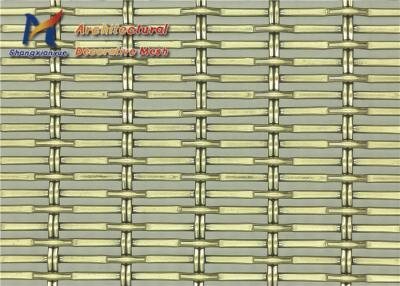 China SS316 Stainless Steel Architectural Mesh 4mm Wire Mesh Infill Panels For Railings for sale