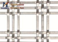 China 1.2x3mm Crimped Architectural Woven Wire Mesh Railing Infill Aluminium Alloy for sale
