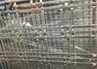 China 1.2x3mm Crimped Architectural Woven Wire Mesh Railing Infill Aluminium Alloy for sale