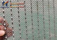 China Cladding Architectural Woven Metal Mesh 4m Titanium Coated for sale