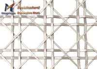 China 4m Architectural Woven Wire Mesh Divider SS304 Stainless Steel for sale