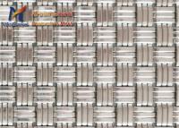 China Gold 304 Stainless Steel Mesh Screen 10mm Lock Crimp Wire Mesh for sale