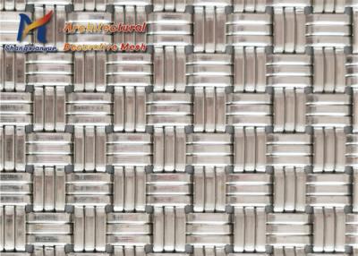 China Gold 304 Stainless Steel Mesh Screen 10mm Lock Crimp Wire Mesh for sale