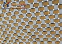 China Flat Museums Architectural Stainless Steel Mesh Screen 12.8mm for sale