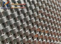 China Interior Covering Elevator Mesh SS316 Crimped Weave Wire Mesh for sale