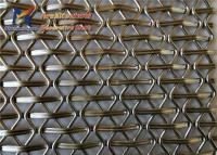 China 5mm Bronze Architectural Woven Wire Mesh Museums Facade for sale