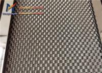 China Cladding Partitions Elevator Mesh 2.0mm Decorative Woven Wire Mesh for sale