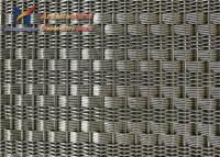 China Commercial Building Elevator Mesh Interior Wall Covering 1.5mm SS304 for sale