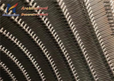 China Lobby Pillar Covering SS316 SS Cable Mesh Screen 80mm for sale