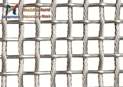 China Club Dividers Architectural Cable Mesh SS316 Wire Mesh Railing Infill Panels for sale