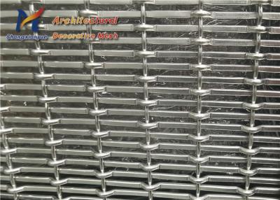 China 1.5mm Cladding Decorative Metal Mesh Sun Protection Wire Facade Mesh for sale