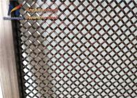 China 10mm Architectural Woven Wire Mesh Crimped Decorative Metal Mesh Panels for sale