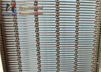 China SS201 Decorative Wire Mesh Panels 8m Hotel Window Shade for sale
