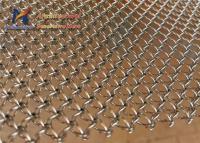 China Cellular Coil Drapery Mesh 1.5mm Stainless Steel Wire Mesh Panels for sale