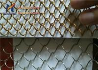 China 4mm Decorative Metal Mesh Screen Lamp Shade Aluminium Alloy Wire Mesh for sale