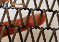 China 4mm 1mm Stainless Steel Wire Mesh Conveyor Belt Ceilings for sale