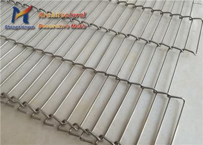 China Curtain Spiral Wire Mesh 1.6mm 50mm 304 Stainless Steel Mesh Screen for sale