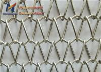 China Facade Conveyor Belt Wire Mesh 1.5mm 8mm Stainless Steel 304 for sale