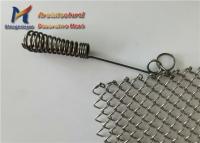 China Fire Protection Coil Drapery Mesh SS304 Wire Mesh Ceiling Panels for sale