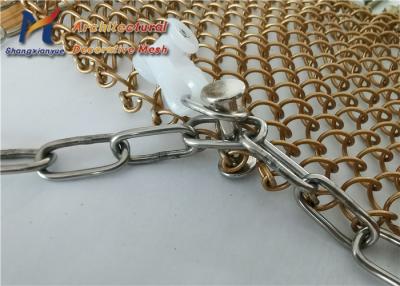 China Exhibition Halls Aluminum Wire Mesh Panels for sale