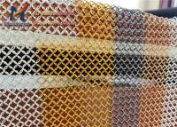 China SS316L Chain Mail Curtain 1.5mm 25mm Decorative Wire Mesh Panels for sale