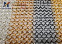 China SS316L Chain Mail Curtain 1.5mm 25mm Decorative Wire Mesh Panels for sale