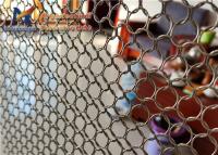 China Mall Ring Mesh Curtain Divider 20mm Decorative Metal Mesh Sheets for sale