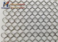 China Mall Ring Mesh Curtain Divider 20mm Decorative Metal Mesh Sheets for sale