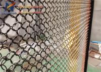 China Library Chainmail Decorative Metal Curtain 15mm Stainless Steel 316 Wire Mesh for sale