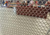 China Chainmail Ring Mesh Curtain Dividers 12mm Stainless Steel Welded Mesh for sale