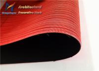 China Fireproof Laminated Glass Wire Mesh Red Stainless Steel 316 for sale