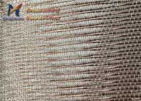 China Golden Baroque Glass Wire Mesh 0.1mm Fine Wire Mesh Panels for sale