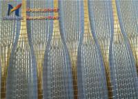 China Tempered Laminated Glass Panels 1.0mm Copper Wire Mesh for sale