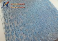 China Sound Insulation Glass Wire Mesh 0.5mm Fine Stainless Steel Mesh for sale