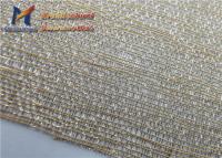 China Balcony InterLayer Wired Glass Panel 1.0mm Aluminum Wire Mesh Screen for sale