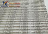 China SS316L Glass Wire Mesh 30m 1.2mm Laminated Glass With Fabric Interlayer for sale