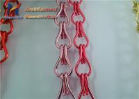 China Hotel Chainmail Door Curtain 12mm Aluminium Chain Fly Screen for sale