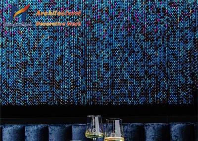 China 12mm Anodized Aluminum Chain Curtains For Space Partition for sale