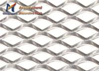 China Restaurant Aluminum Expanded Mesh 2.0mm 2m Stretched Steel Mesh for sale